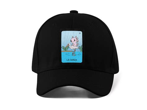 Gorra Unisex Curva Axoloteria La Garza Ajolote Ajolotito Mx
