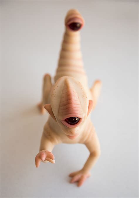 Sculpture Of Cyclops Grasshopper Weird Alien Hybrid On Behance