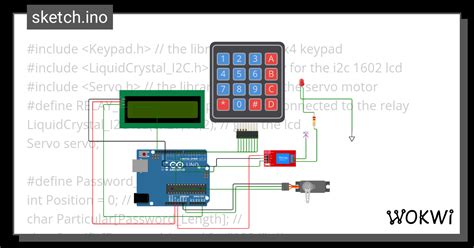 Lcd Servo Keypad Copy 3 Wokwi Esp32 Stm32 Arduino Simulator
