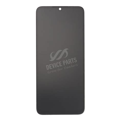 Screen Replacement With Frame For Xiaomi Redmi 10c Black Ori Third