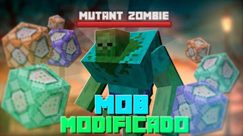 Como Criar Um Mob Modificado COMMAND BLOCK MCPE Xbox PS4 Bedrock YouTube