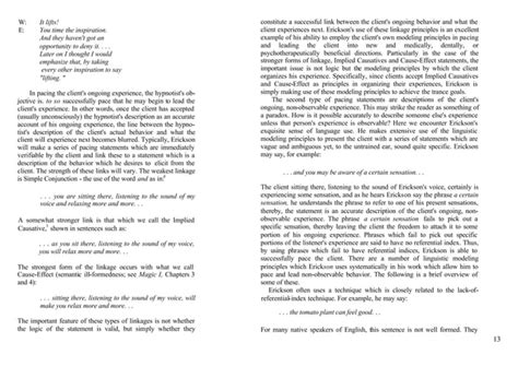 Hypnotic Patterns Part 2 By Bandler And Grinder Ppt