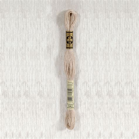 Dmc 841 Light Beige Brown 6 Strand Embroidery Floss The Rural Stitch Co