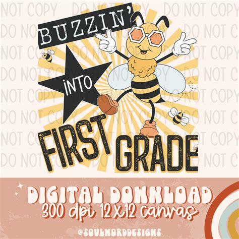 Buzzin Into School Bundle Digital Download Olive Soul