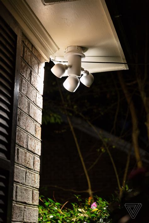 Google Nest Cam With Floodlight Review Good Security Camera Awkward Design The Verge