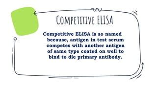 ELISA TECHNIQUE PPT