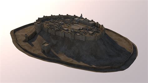 Aleppo Citadel 3d Turbosquid 2093404