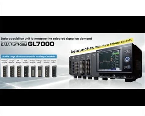 Digital Temperature Graphtec Midi Logger Model Name Number GL840 Usb