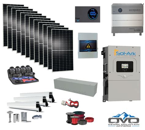 Efficient 6kw Solar Packages Home Solar Solutions Ozark Mountain Offgrid