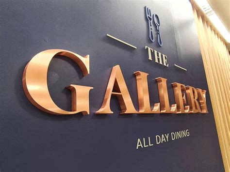 ป้ายอักษรสแตนเลส Stainless Steel Letter Signage