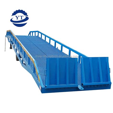 Hydraulic Manual Container Loading Ramp Mobile Forklift Ramps Dock Leveler Ramp Alibaba Com