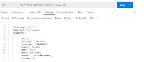 This Field Must Be Unique Error In Postman In Onetoonefield In Django Rest Framework R