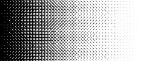 Premium Vector Pixelated Bitmap Gradient Texture Black And White Dither Pattern Background