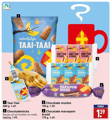 Taai Taai Chocoladesticks Chocolade Munten Of Chocolade Marsepein