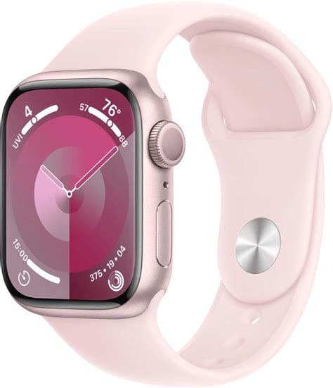 Смарт-часы Apple Watch Series 9 GPS 41mm Pink Aluminium Case with Pink ...