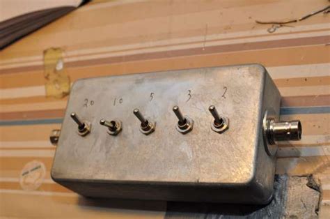 Homebrew 40db Step Attenuator Dangerous Prototypes
