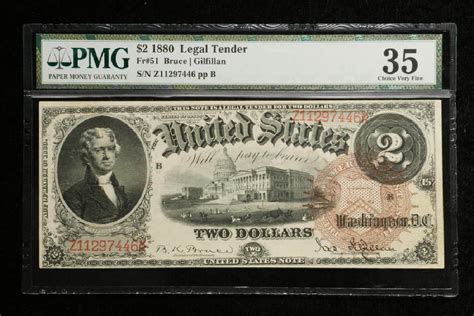 200 Two Dollar Bill Series 1880 Apr 20 2019 Thomaston Place