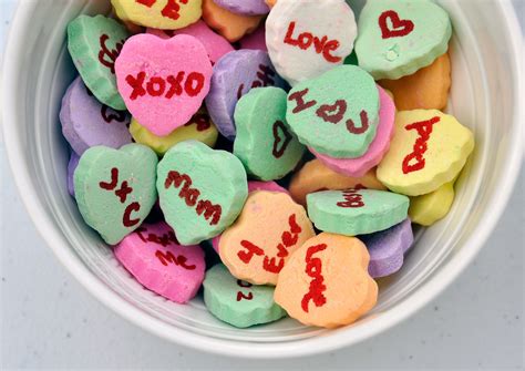 Valentines Day Recipe Conversation Hearts Fudge Rockin Mama™