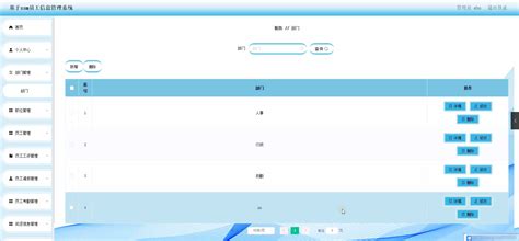 Java基于员工信息管理系统源码mysql文档java简易员工信息管理系统 Csdn博客