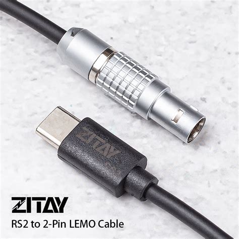 兔大叔 含稅 Cctech 希鐵 Zitay Rs2 Rs3 Pro 轉 2 Pin 60cm Lemo Cable 蝦皮購物