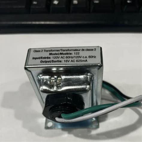Intertek Model 122 120v 60hz To 16v Ac Transformer New Ul Csa Certified Class 2 Ebay