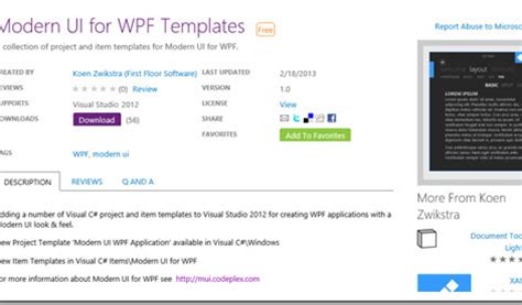 Wpf Ui Templates Modernize Your Wpf App 39 S With The Modern Ui For Wpf Williamson