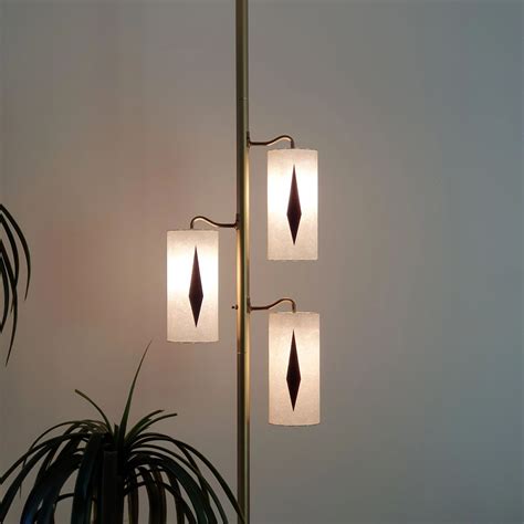 Mid Century Modern Tension Pole Lamp Can Be Posted