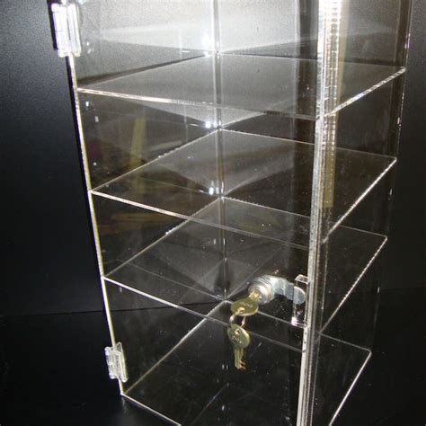Locking Acrylic Display Case Etsy