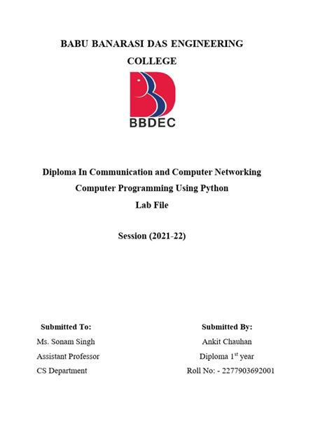 Ankit Python Practical Pdf