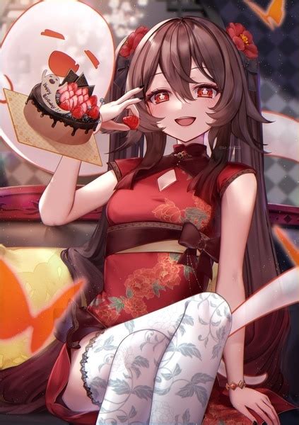 胡桃ちゃんお誕生日おめでとう〜👻🖤 Pixiv年鑑β