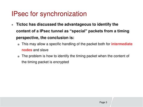 Ppt Ipsec Synchronization Requirements Powerpoint Presentation Free