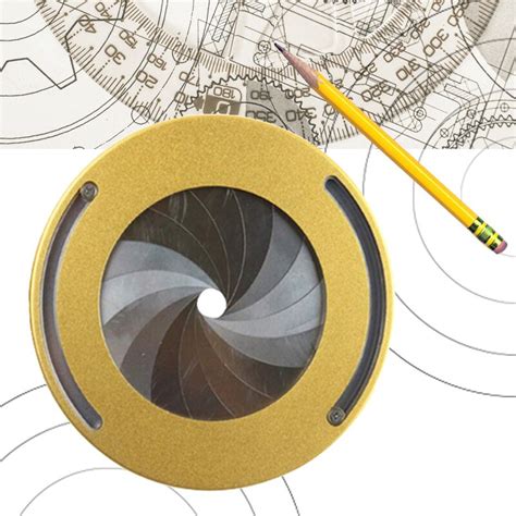 Adjustable Circle Template Drawing Tool Plotting C Vicedeal