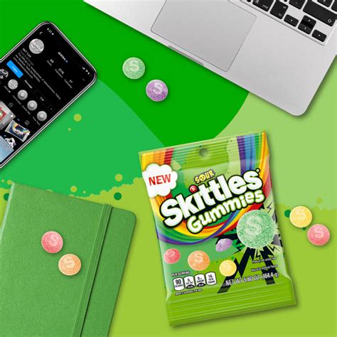Skittles Sour Gummies Peg Pack 5 8oz Skittles®
