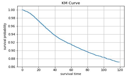Survival Km Curve Of Breast Cancer Patients Download Scientific Diagram