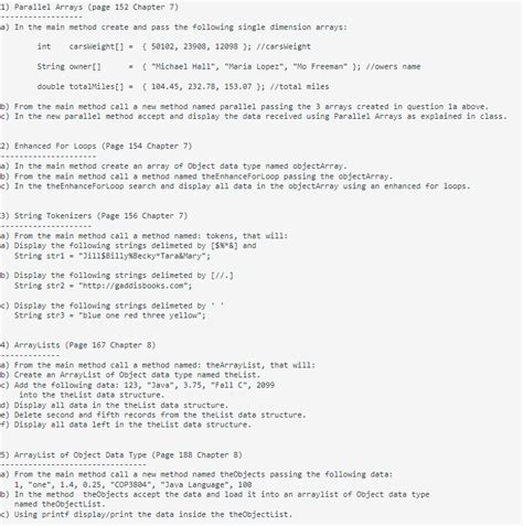 Solved 1 Parallel Arrays Page 152 Chapter 7 A In The