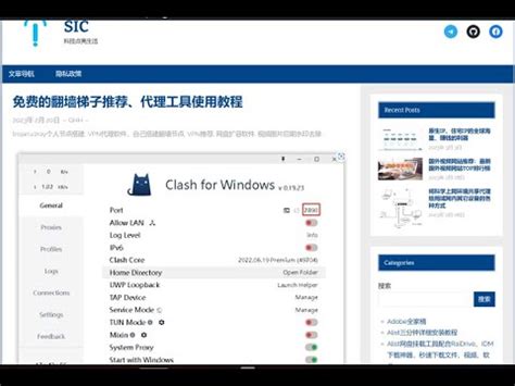 安卓手机翻墙方法Clash App支持V2ray SSR Trojan节点添加配置文件规则clash for android 使用