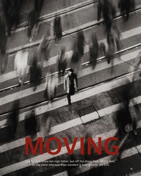 New Moving 출35 하나님이 이르시되 이리로 가까이 오지 말라 네가 선 곳은 거룩한 땅이니 네 발에서 신을 벗으라 주신 말씀을 품고 뉴씽 정기예배가 새로운