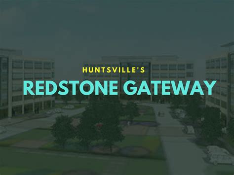 Redstone Gateway The Gateway To Growth Acre