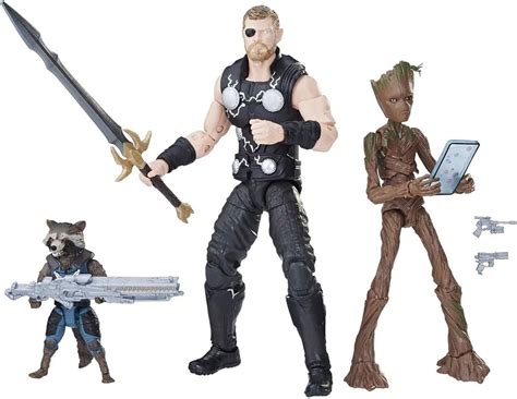Jp アベンジャーズ インフィニティ･ウォー マーベル・レジェンド 6インチ アクションフィギュア 3パックソー