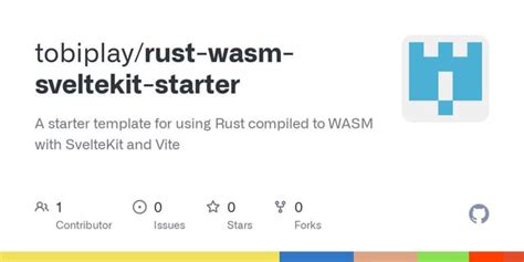 Rust Wasm Sveltekit Starter Rrust