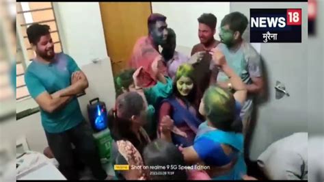 Crime News जिला अस्पताल में होली पर हुआ था फूहड़ डांस वीडियो वायरल