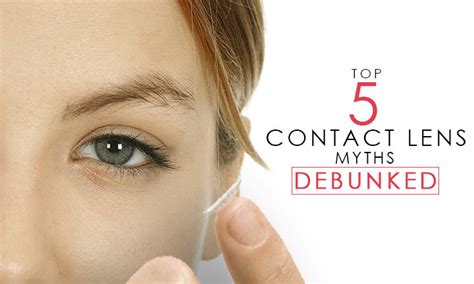 Top 5 Contact Lens Myths Debunked