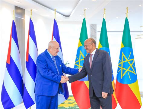 ምክትል ጠቅላይ ሚኒስትር አቶ ተመስገን ጥሩነህ ከኩባ ሪፐብሊክ ምክትል ጠቅላይ ሚኒስትር ጋር ተወያዩ አዲስ ሚዲያ ኔትወርክ