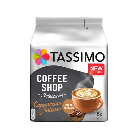 Coffee Shop Selections Cappuccino Intenso - 16 Capsules for Tassimo for ...