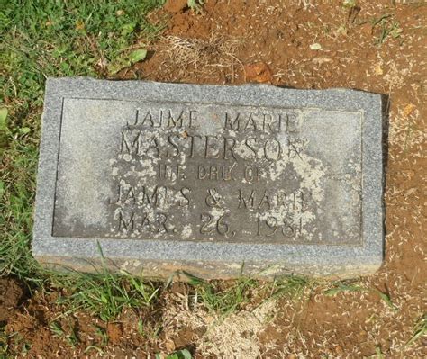 Jamie Marie Masterson 1981 1981 Find A Grave Memorial