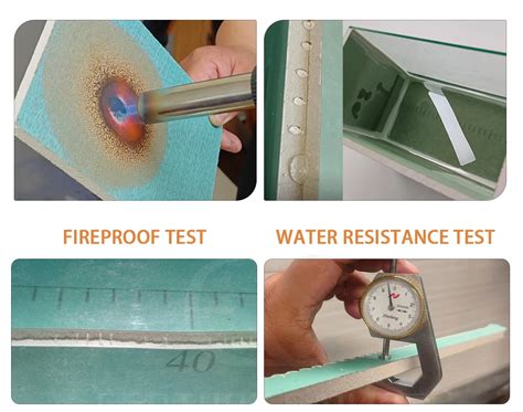 Customizable Gypsum Board Paper Wall Cladding Panel For Office