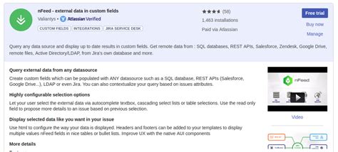 nfeed per jira test addon artigiano del software