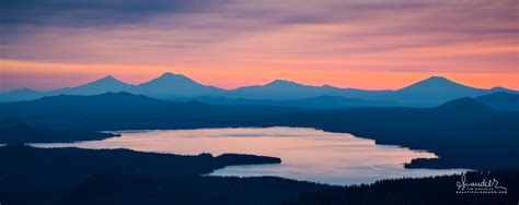 Waldo Lake And The Central Oregon Cascades Oregon Photography