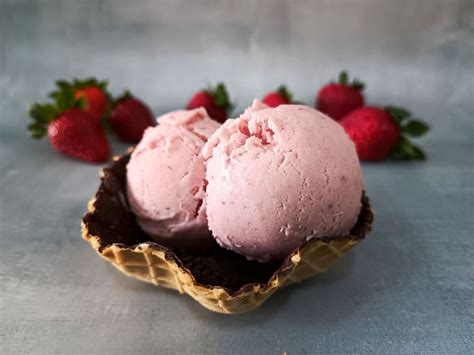 Helado De Fresas Con Nata El Recetario De NaChef