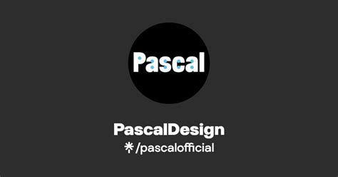 Pascaldesign Instagram Facebook Linktree